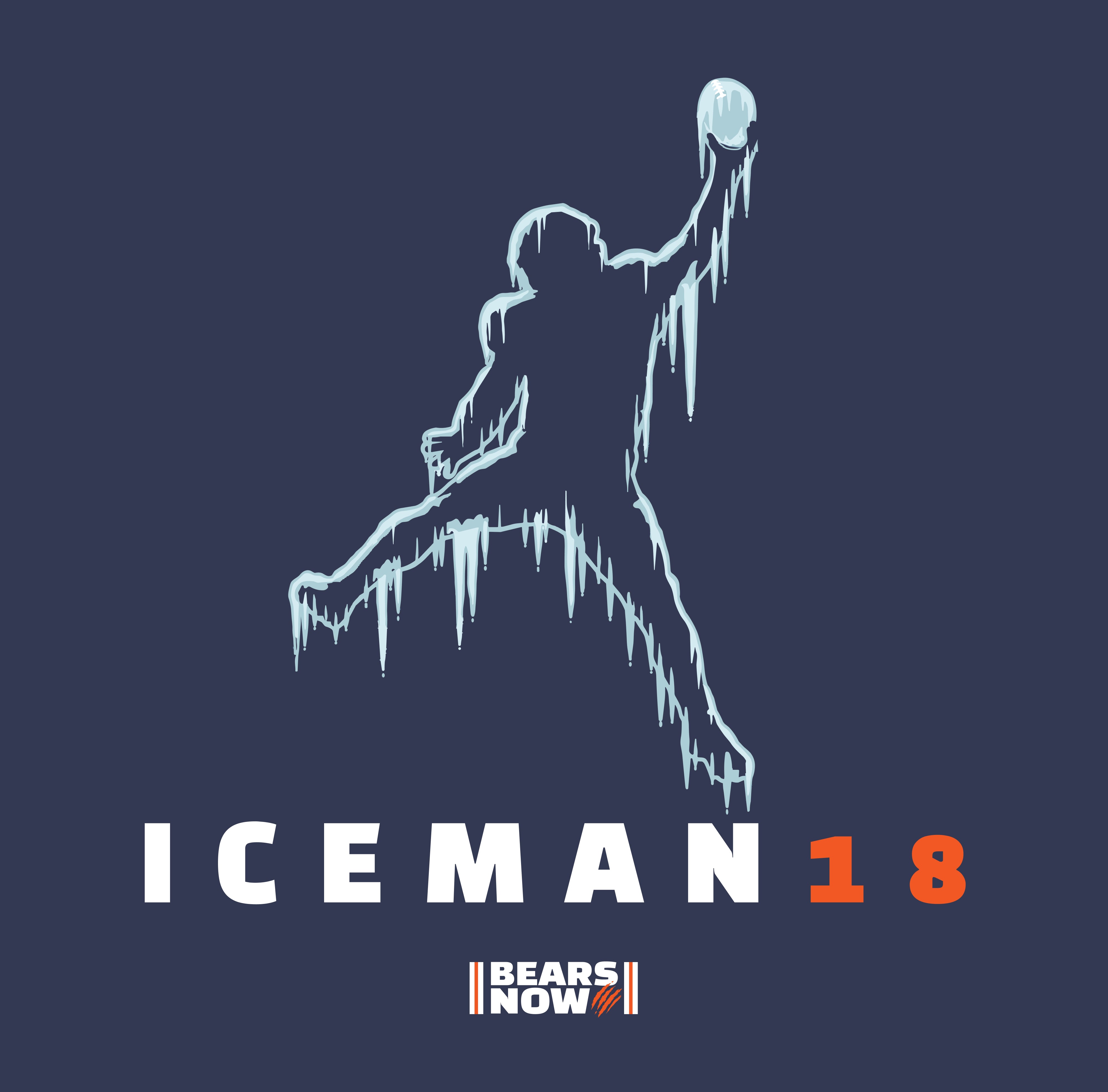 Iceman 18 - Bears Now T-Shirt (Navy) – Chat Sports