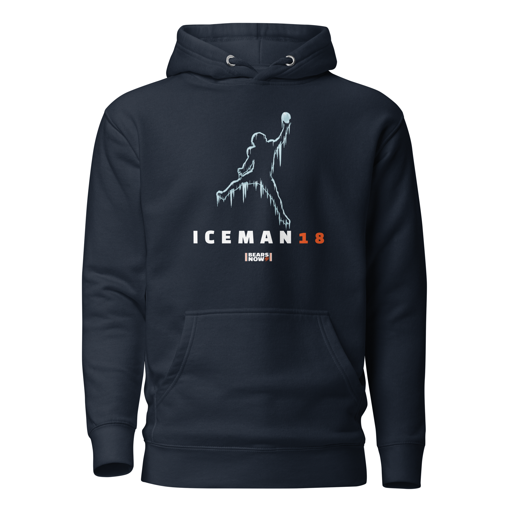 Iceman 18 - Bears Now Hoodie (Navy) – Chat Sports